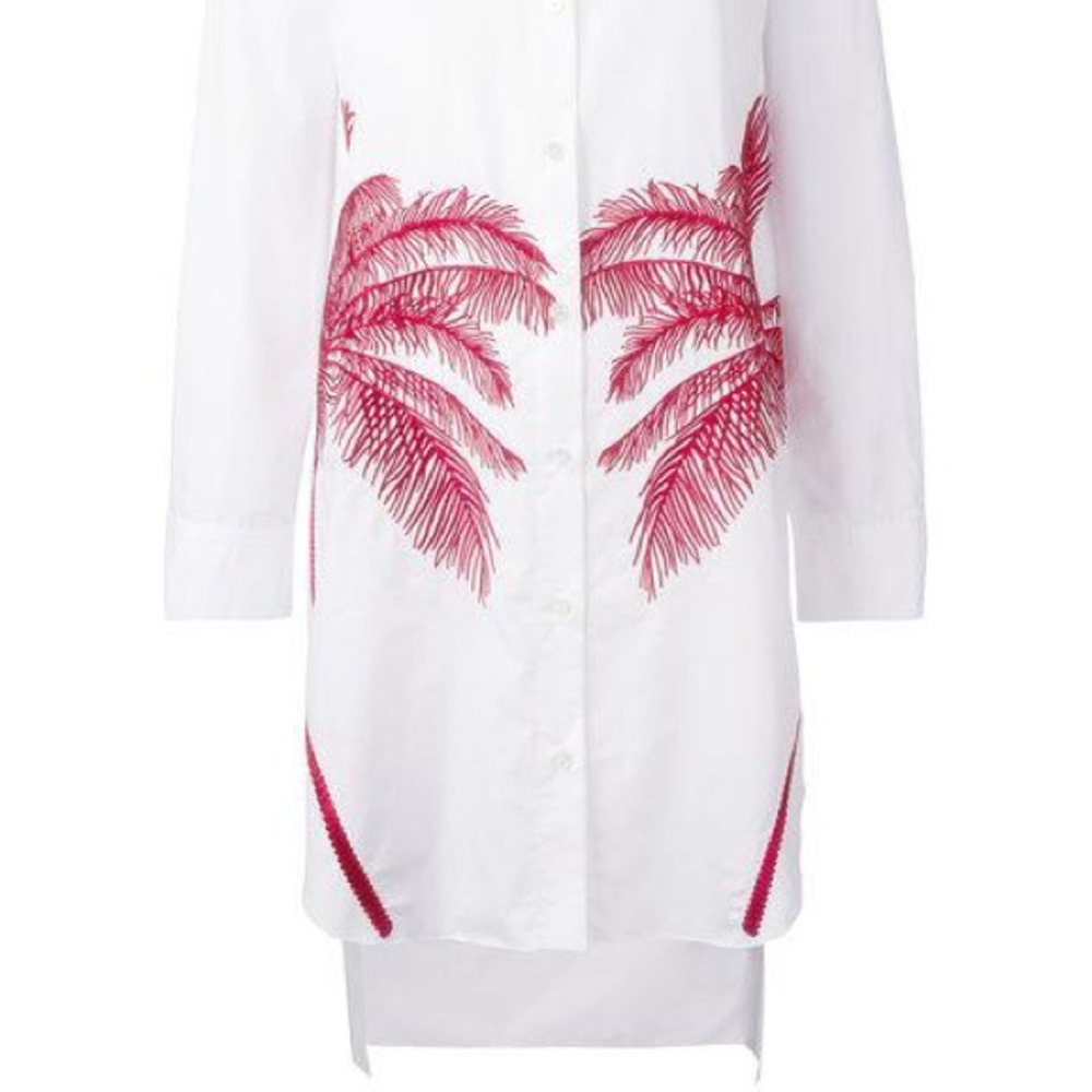 Stella Mccartney Erica Palm Tree Embroidered - Gem